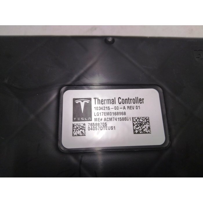 TESLA THERMAL CONTROLLER WITH LABEL REV01 Tesla model S, model S REST ...