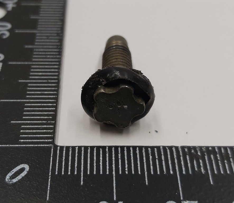 4 BOLT,5-LOBE,M6x19,[109],ZNNI,MAT,PTP,SEAL Tesla model 3, model Y ...