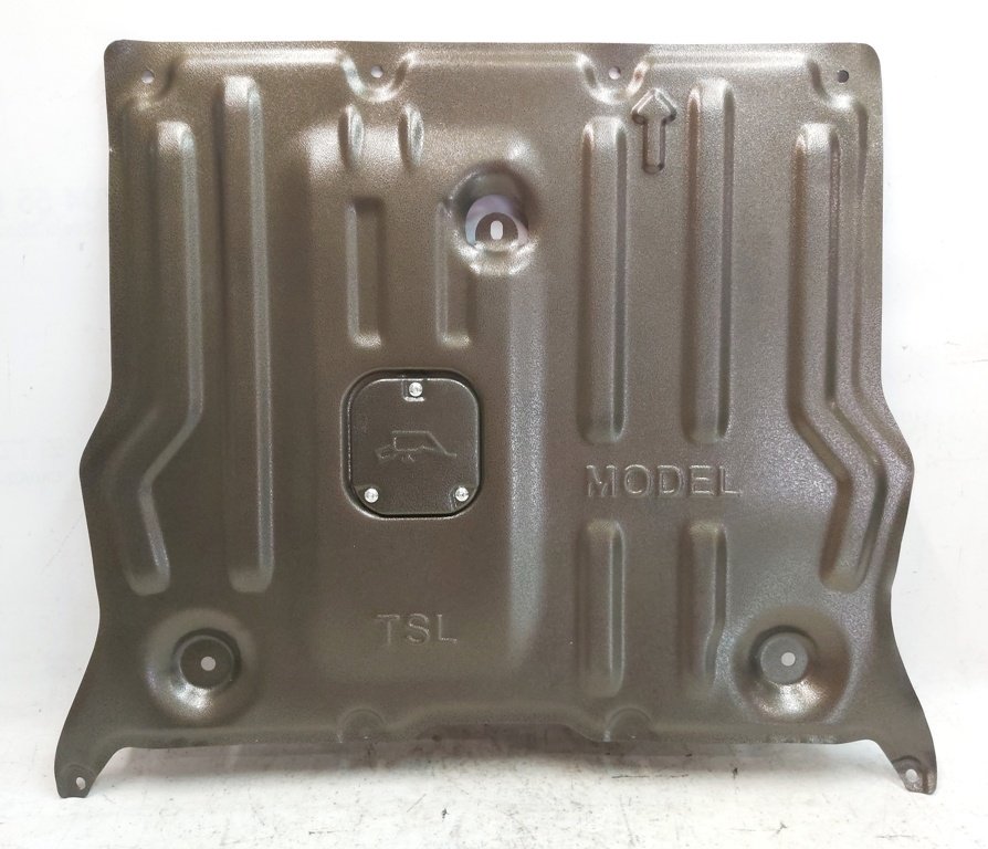 Защита днища подрамника переднего (металл) alloy Tesla model 3, model Y ...