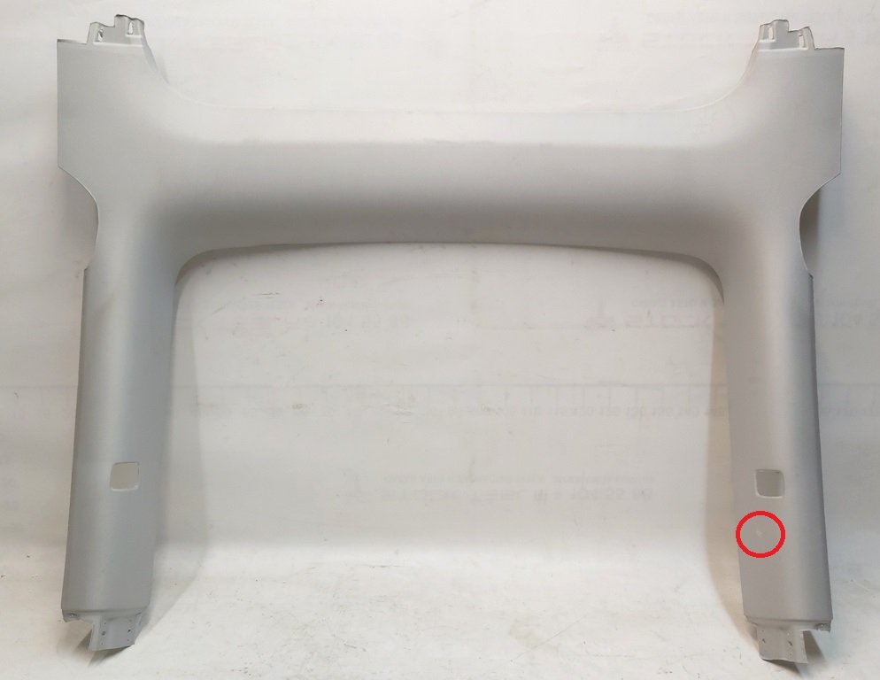 2 REAR HEADLINER Tesla model Y 1593719, 1490404