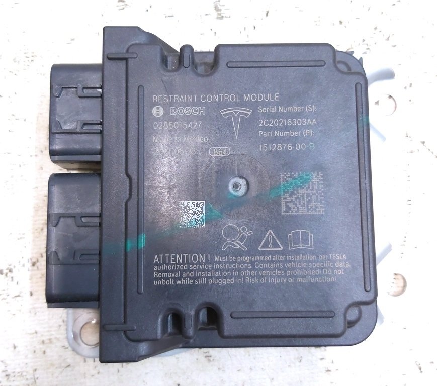 1 Restraint Control Module - universal Tesla model 3, model Y 1512876-00-B