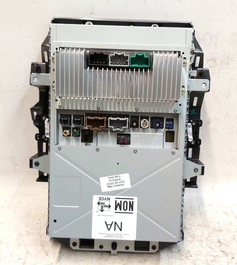 1 MCU ASSEMBLY W/ DISPLAY INFOTAINMENT, NA INTEL complete with ...