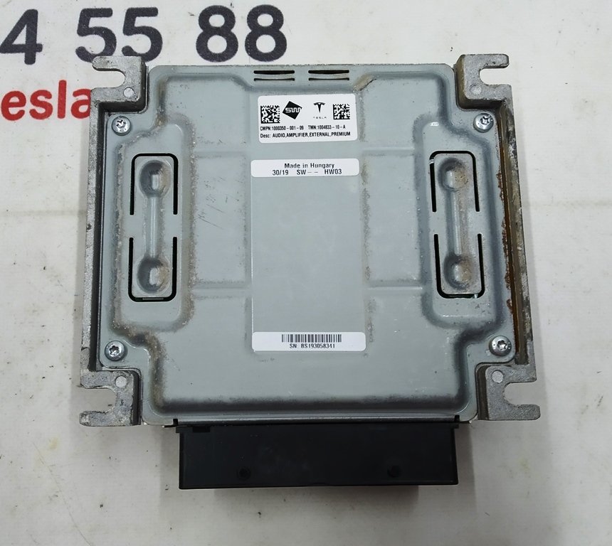 11 Audio amplifier PREMIUM (for restoration) Tesla model X S REST ...