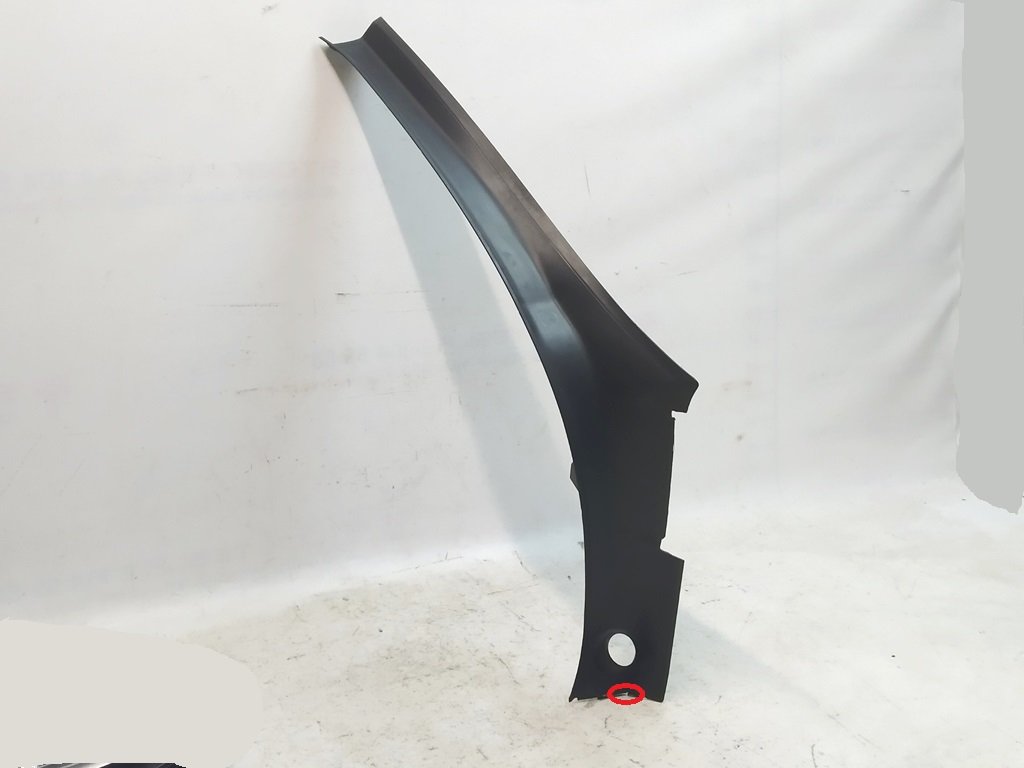 4 Assembly, liftgate trough trim, right hand second hand Tesla Model X ...