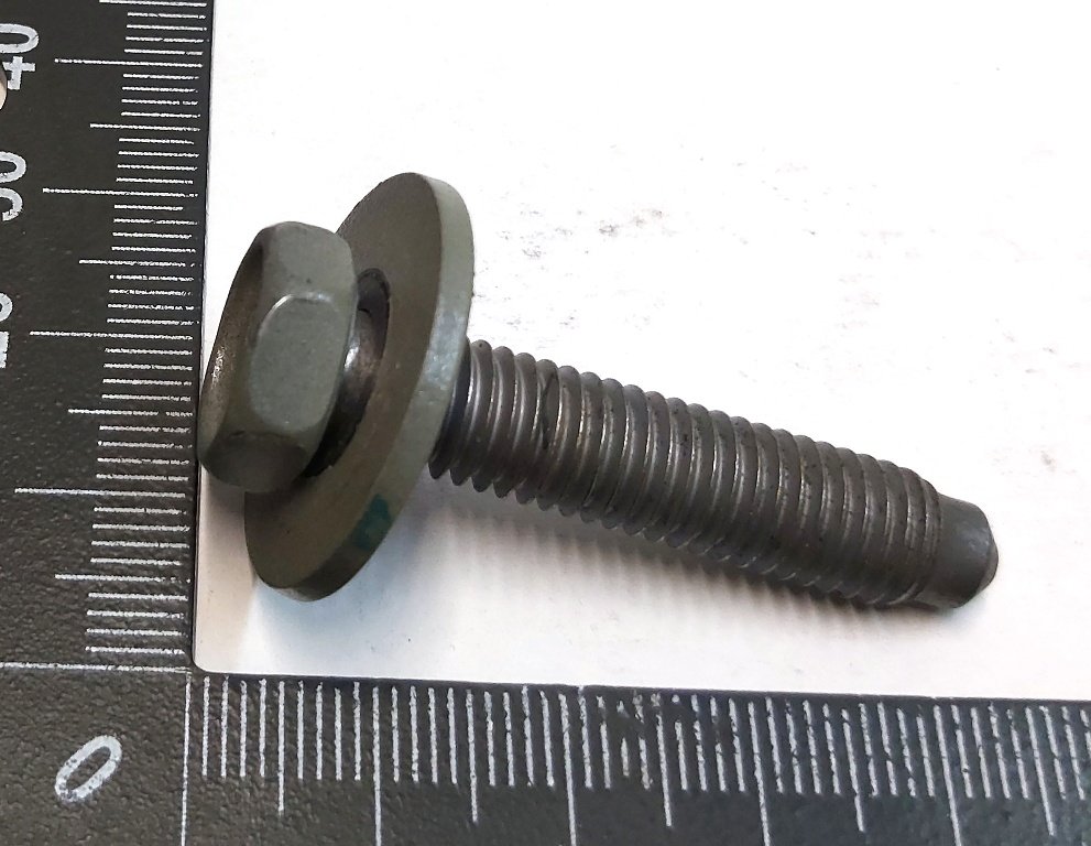 5 BOLT&WSHR,HX,M8x35,STL[10.9],ZNNI,PC Tesla Model X 1064105-00-C